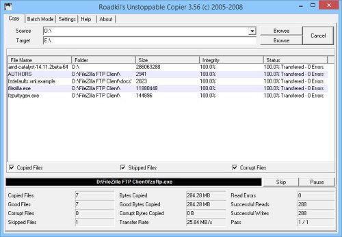 Unstoppable Copier - Copy Files With No Interruptions - Technibble