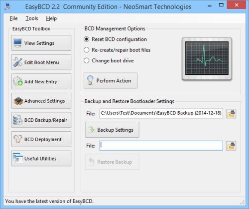 EasyBCD - Tweak Windows Vista's Bootloader - Technibble