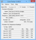 CoreTemp - Displays CPU Temperature on the Taskbar - Technibble