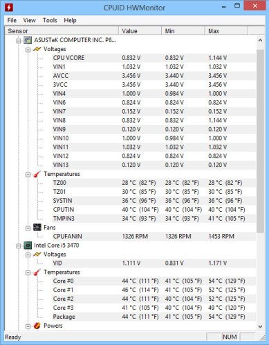 Repair Tool of the Week: CPUID Hardware Monitor - Technibble