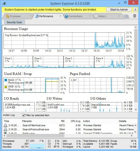 System Explorer - Monitor and Analyze A Computer System - Technibble