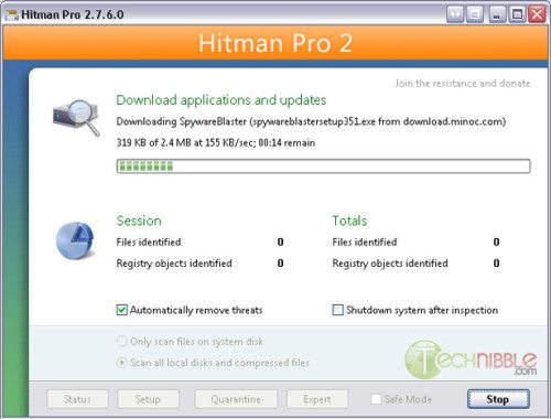 Hitman Pro 2 - Download Various Anti Virus Products into One Package ...