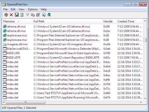 OpenedFilesView - Delete Files Currently in Use - Technibble