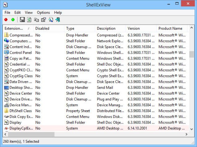 ShellExView - Customize The Right Click Menu - Technibble