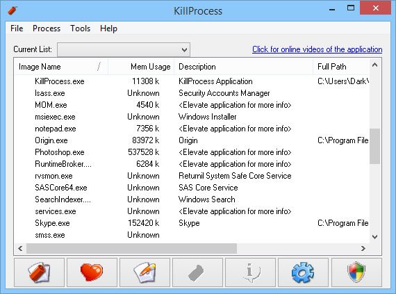 KillProcess - Terminate Lists of Processes - Technibble