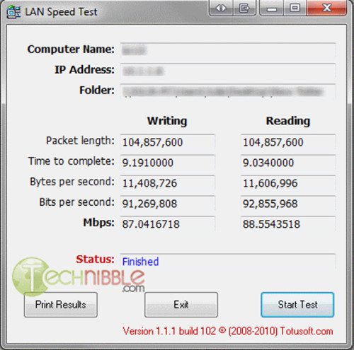 LAN Speed Test - Measure LAN Speeds