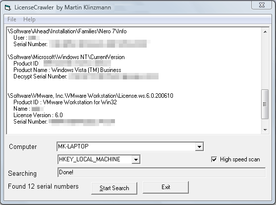 licensecrawler - Technibble