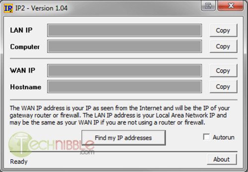IP2 - Find Your LAN and WAN IP Address - Technibble