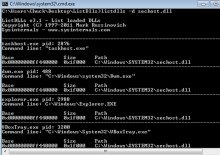 Analyze DLL Files with ListDLLs