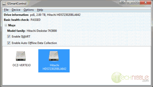 GSmartControl - Monitor and Test Hard Drive SMART Data