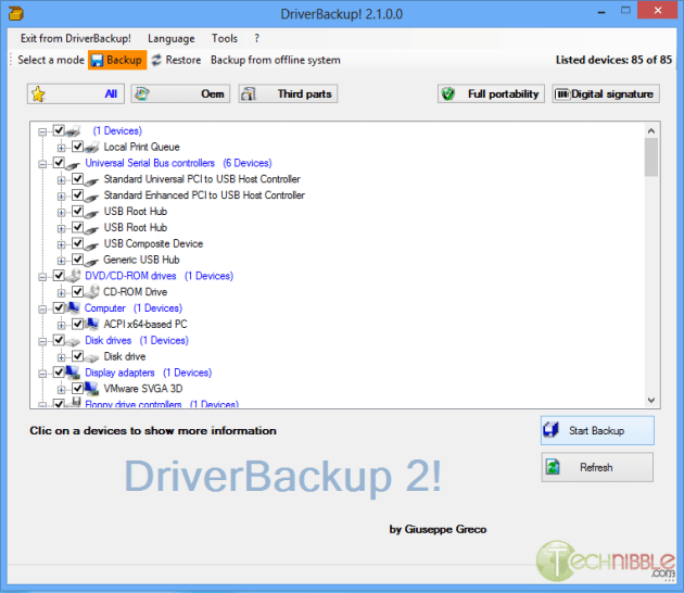 DriverBackup - Quickly Backup and Restore Drivers - Technibble DriverBackup - Quickly Backup and Restore Drivers - Technibble